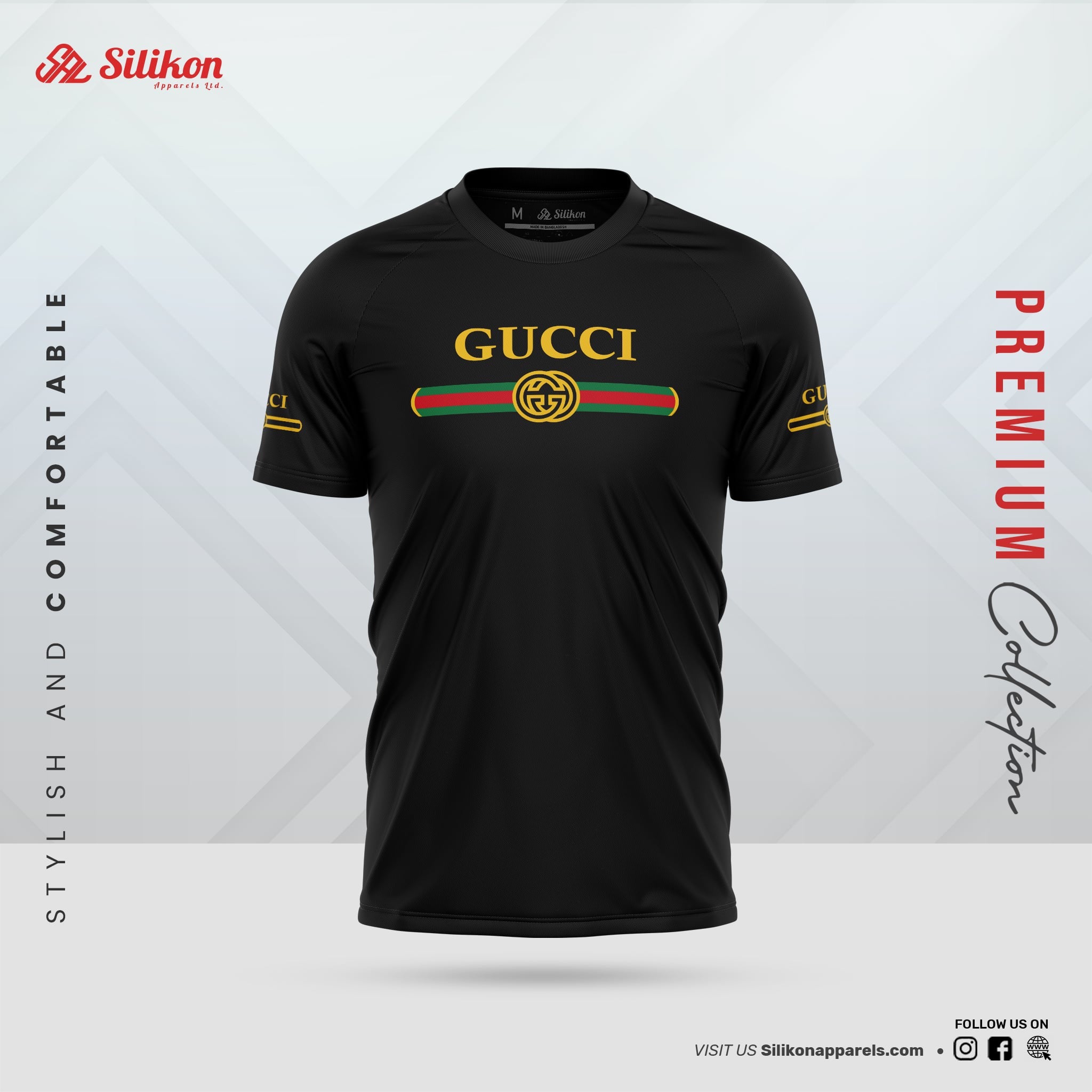 Premium Mesh Jersey T-Shirt -GUB02